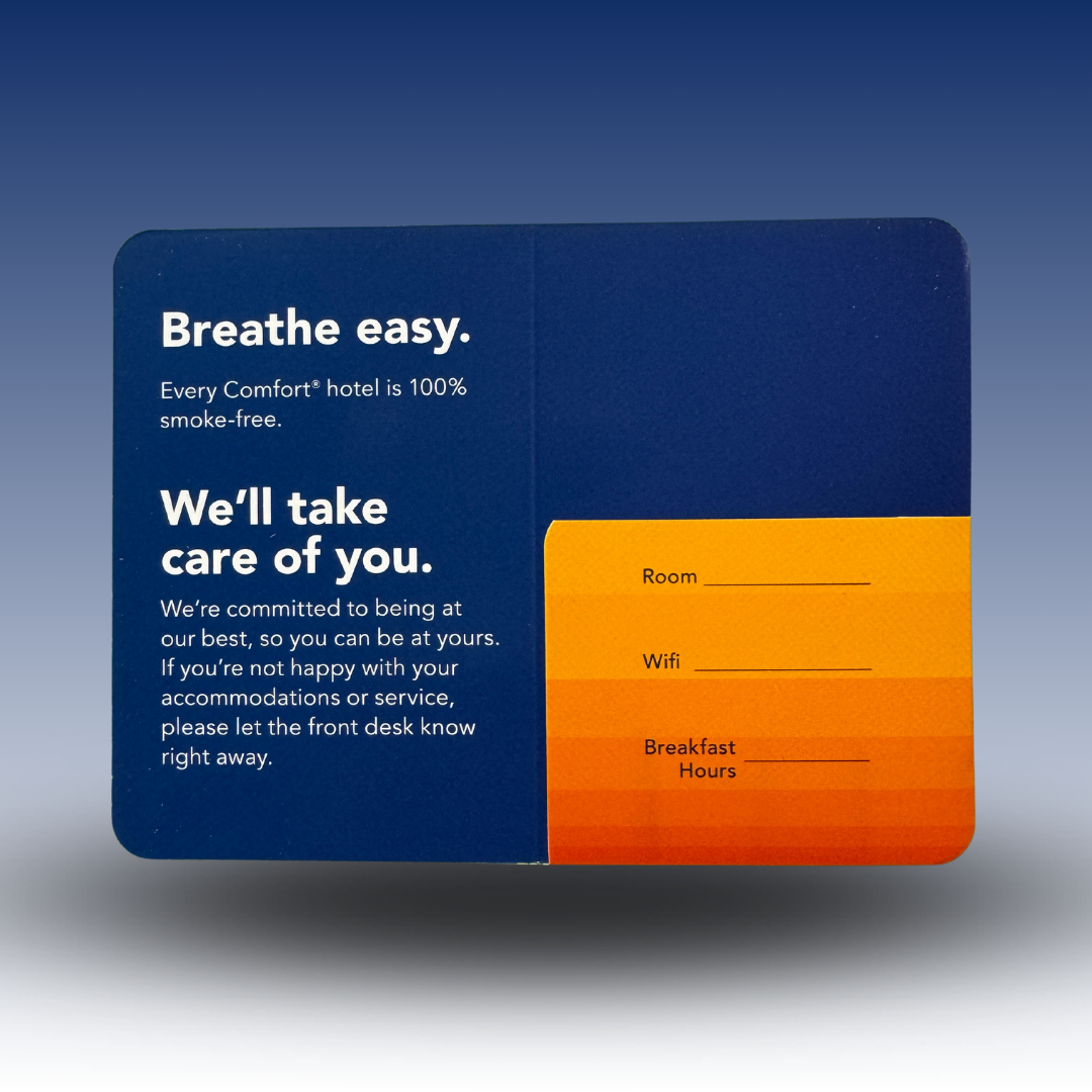 Sleep inn- Choice Brand - RFID Key Cards - 200 Cards in box – desirfid.com